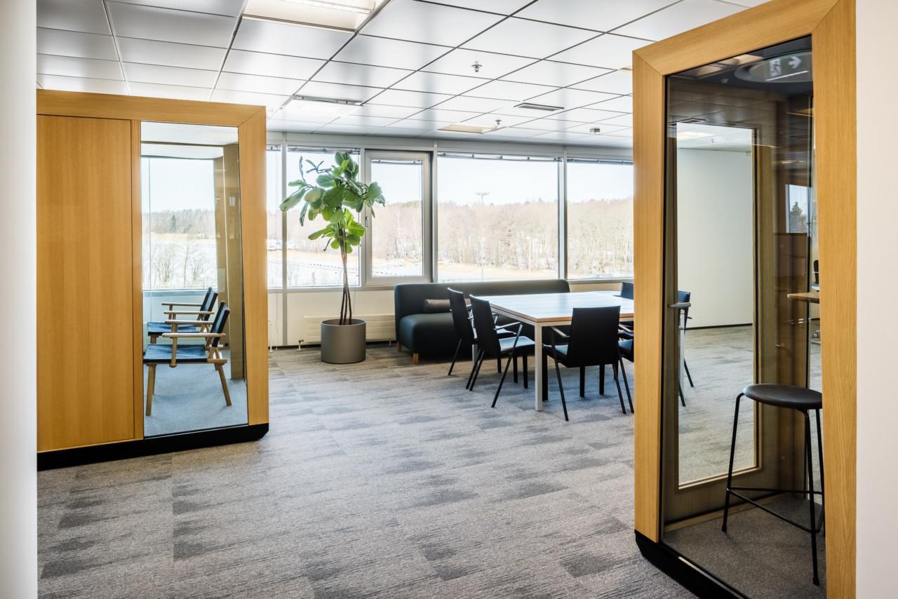 Module pods part of office overhaul at media company A-lehdet